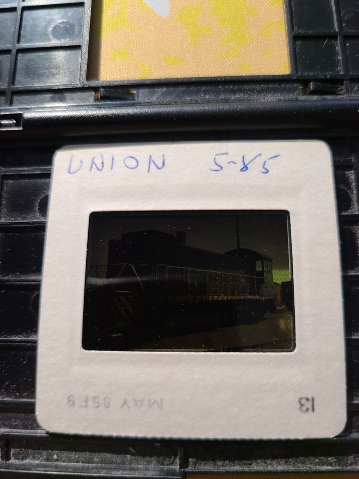 Original Slide Illinois Railway Museum Armco E-110 LS-1200 5-85 Union ...