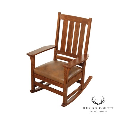 1900-1950 - Mission Oak Rocker