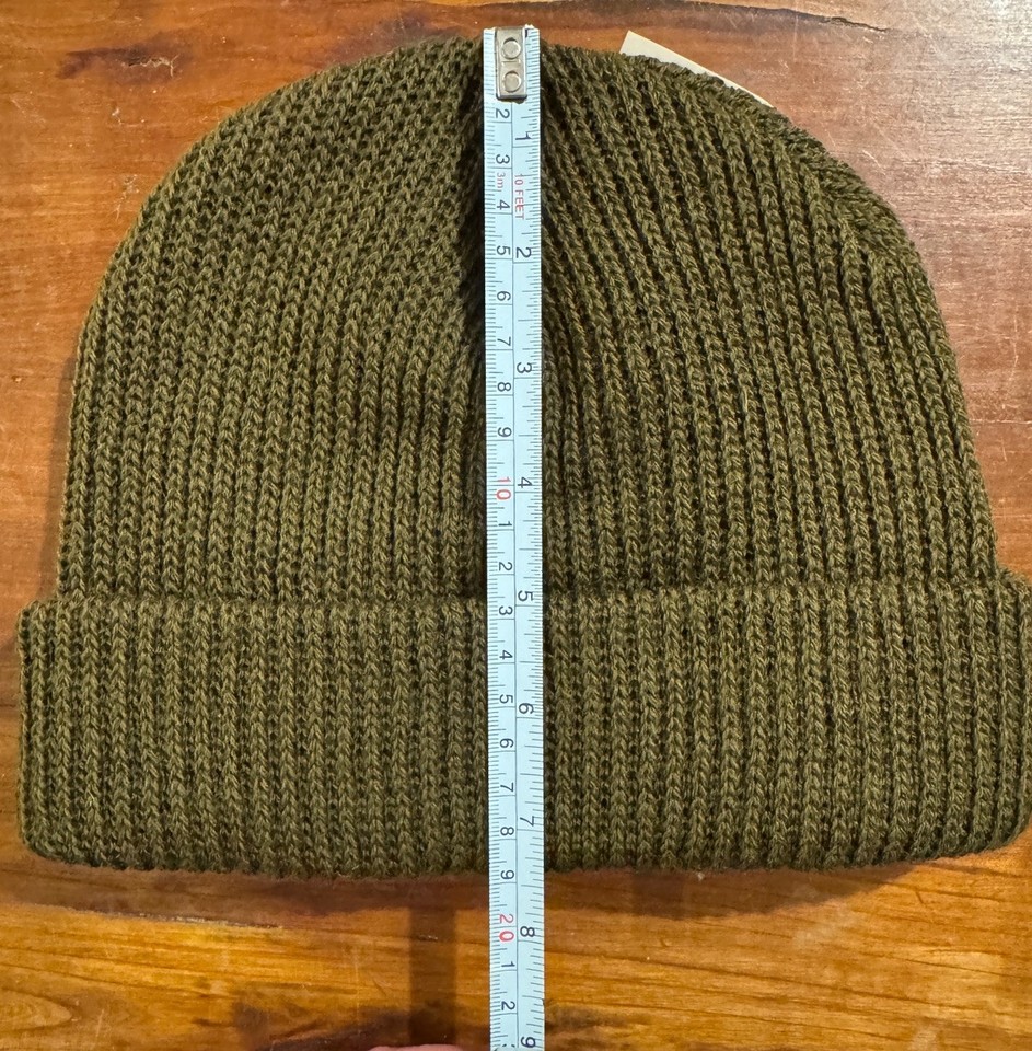 New! $50 Filson X Ducks Unlimited Wool Winter Watch Cap. Hat. Olive ...