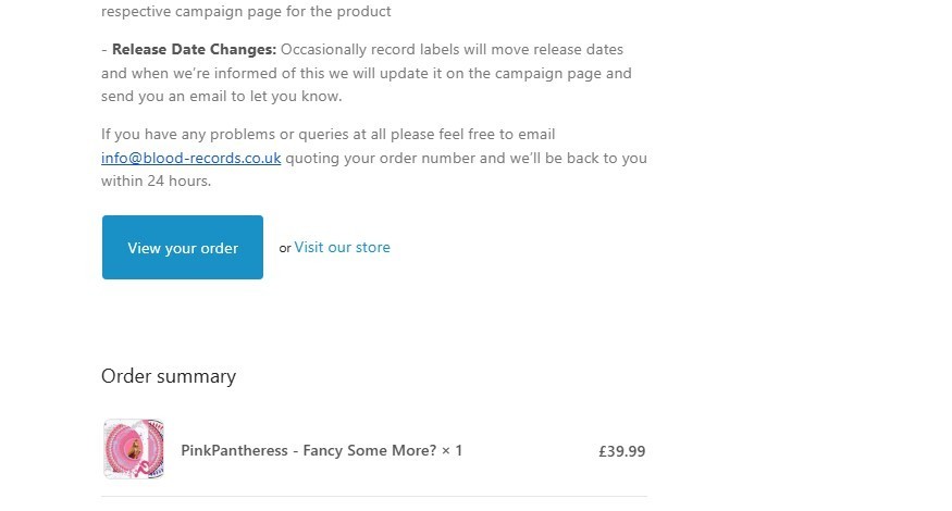 PinkPantheress Fancy Some More Vinyl Blood Records Zoetrope LE1500 ...
