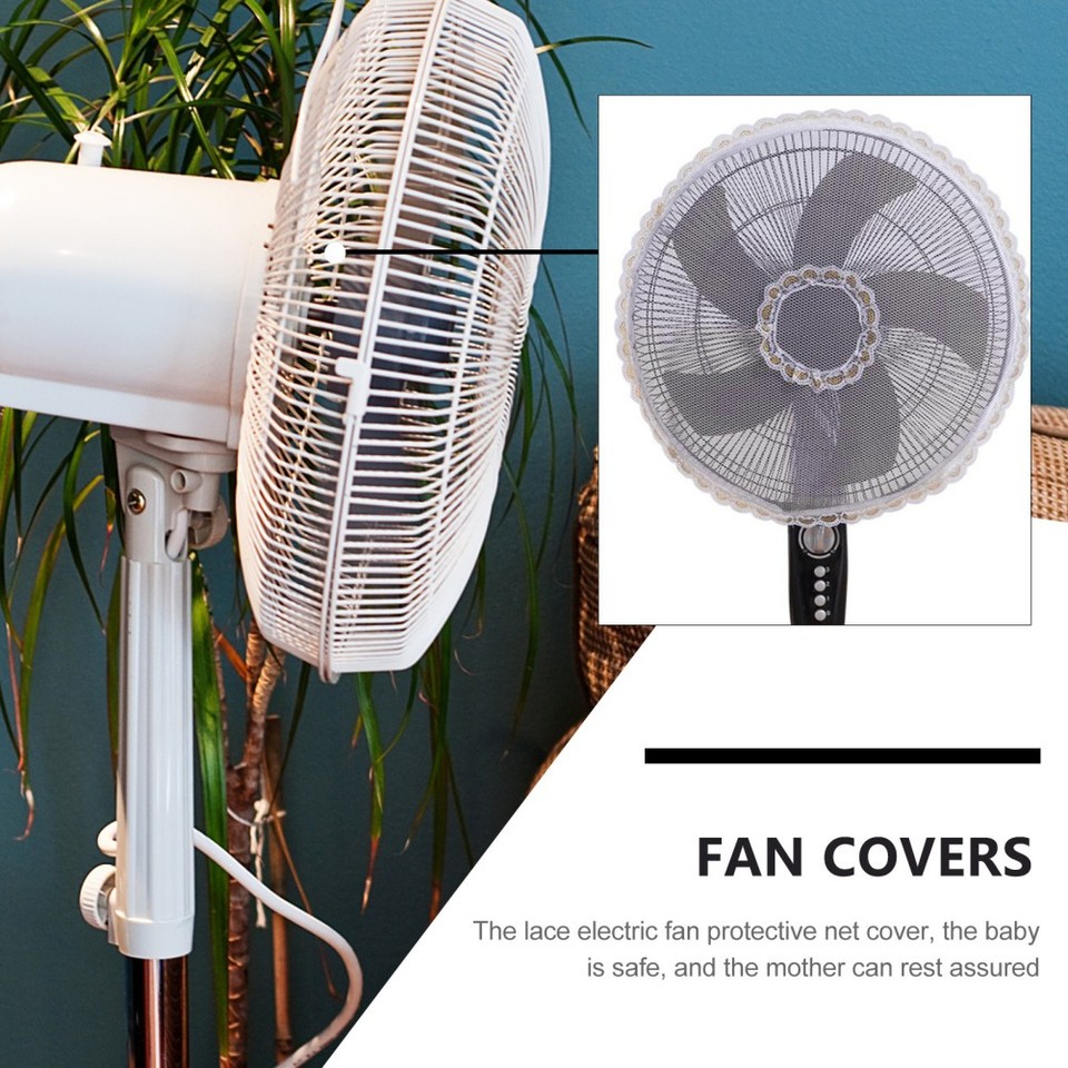 2pcs Useful Mesh Fan Cover Household Fan Fan Cover for Home | eBay ...