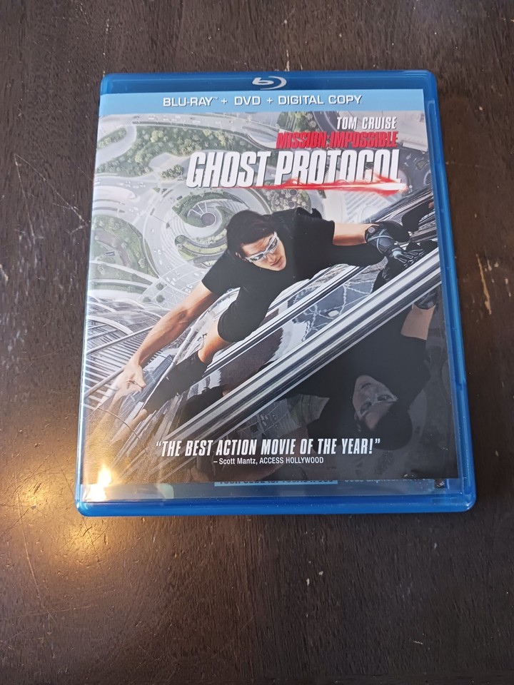 Mission Impossible: Ghost Protocol LE 3-Disc Set Blu-Ray/DVD in Sleeve ...
