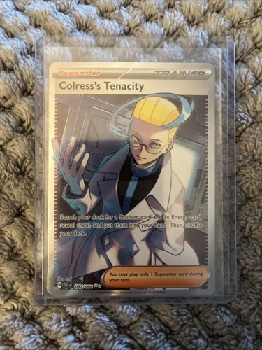 Colress's Tenacity 87/64 Pokémon Scarlet & Violet Shrouded Fable Ultra ...