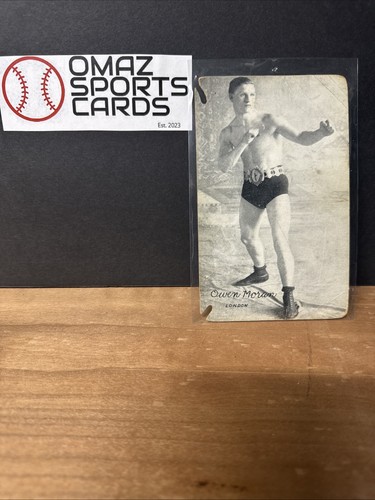 Owen Moran - Boxing Hall of Famer - 1921 Exhibit Supply Co. Postcard ...