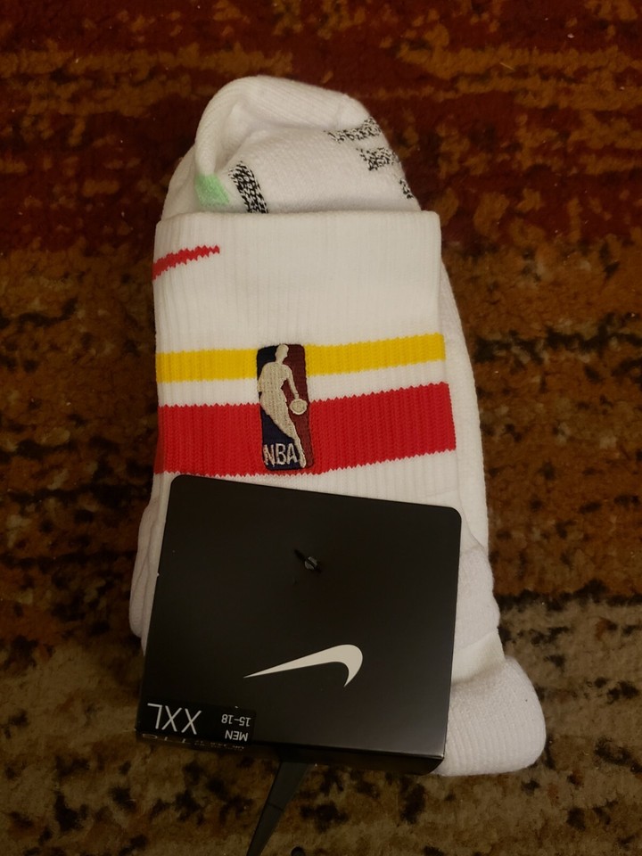 Nike Jordan Elite NBA WNBA Team Color Socks Over Calf Short Crew NWT sz ...