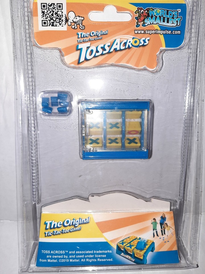 World's Smallest Toss Across Game The Original Tic-Tac-Toe 854941007648 ...