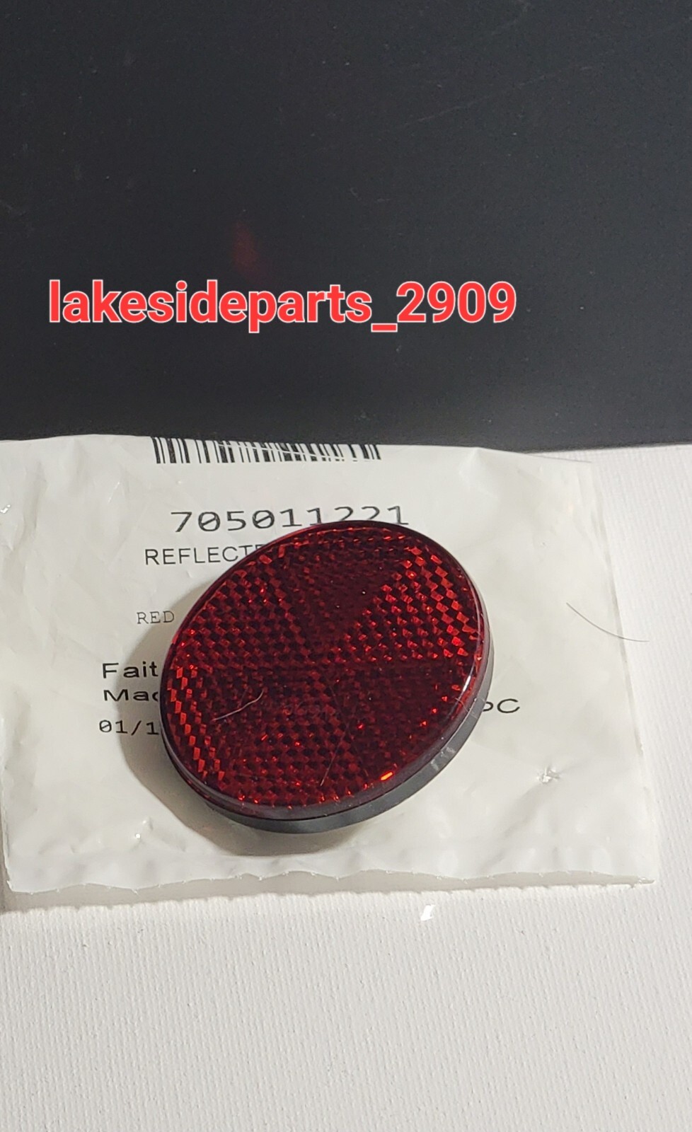 OEM CAN-AM RED REFLECTOR OUTLANDER DEFENDER MAVERICK RENEGADE DS ...
