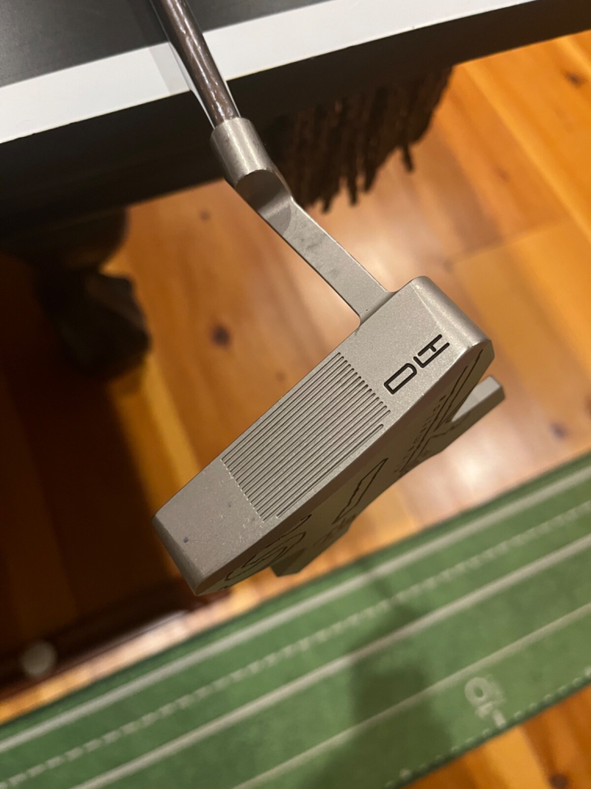 SIK custom Putter. FLO C- series, plumbers neck, steel shaft. 34 ...