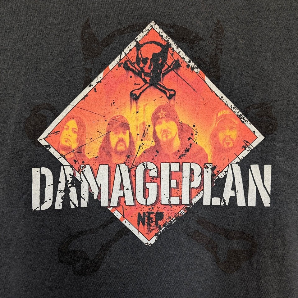 Damageplan XL T-Shirt Dimebag Darrel Vinnie Paul New Found Power ...
