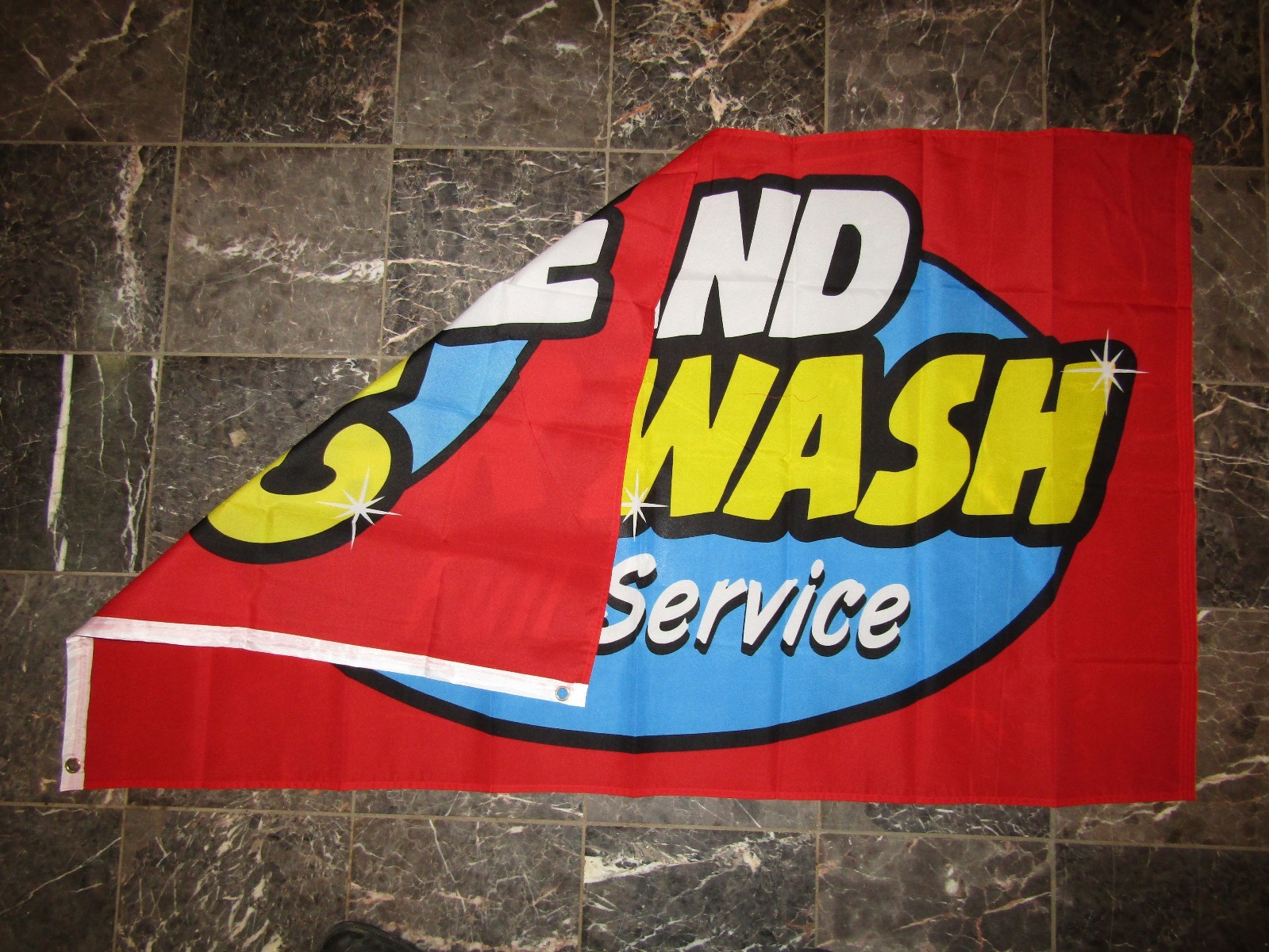HAND CAR WASH Flag 3x5 ft Business Advertising Sign Banner 5x3 100D ...