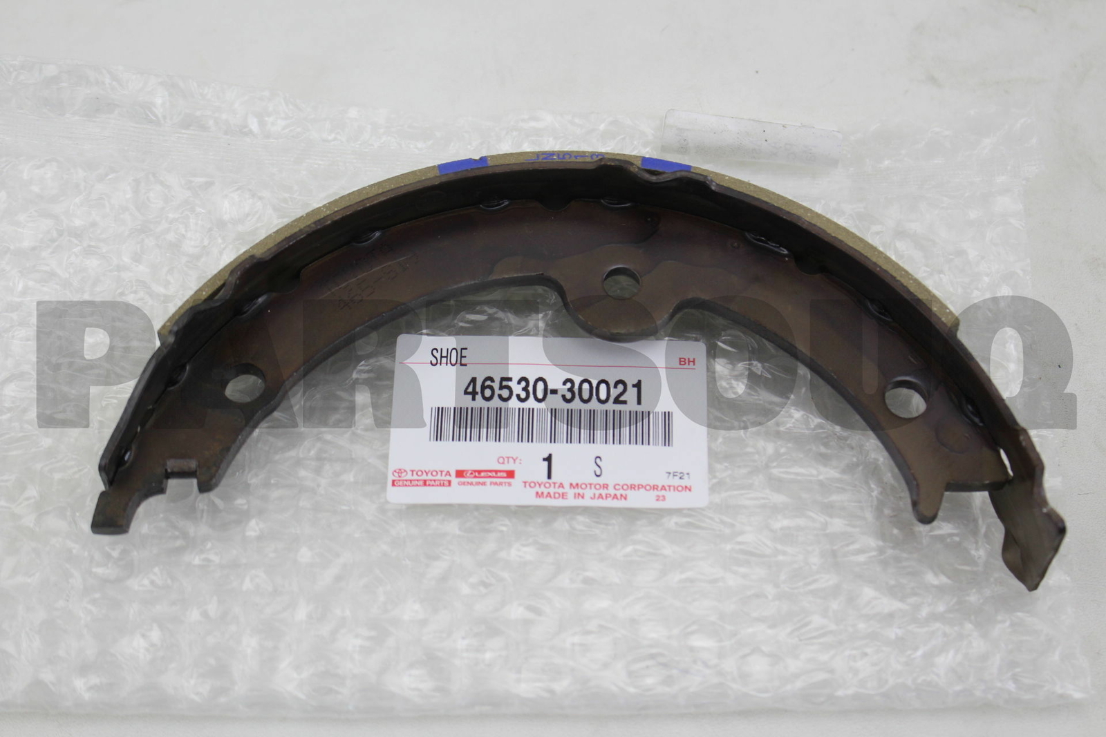 4653030021 Genuine Toyota SHOE ASSY, PARKING BRAKE NO.1, RH/LH 46530 ...