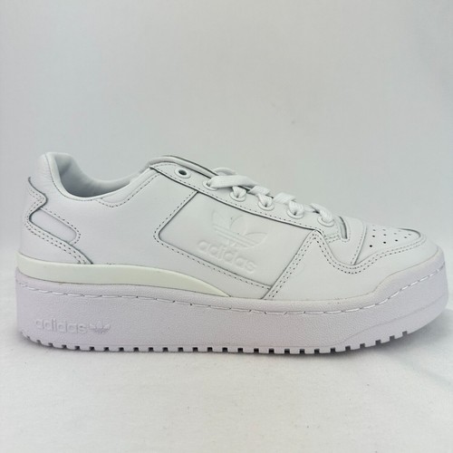 Size 7 Womens adidas Forum Bold Triple White Sneaker Shoe Originals ...