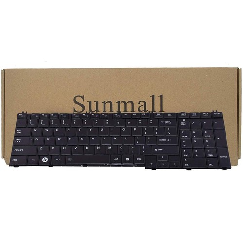 Sunmall Keyboard Replacement Compatible with Satellite C650 C650d C655 ...
