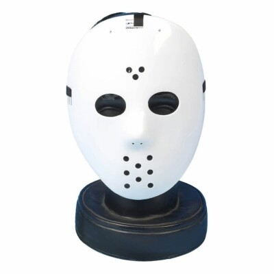 Jason Voorhees White Hockey Mask Friday The 13th Horror Movie Halloween ...