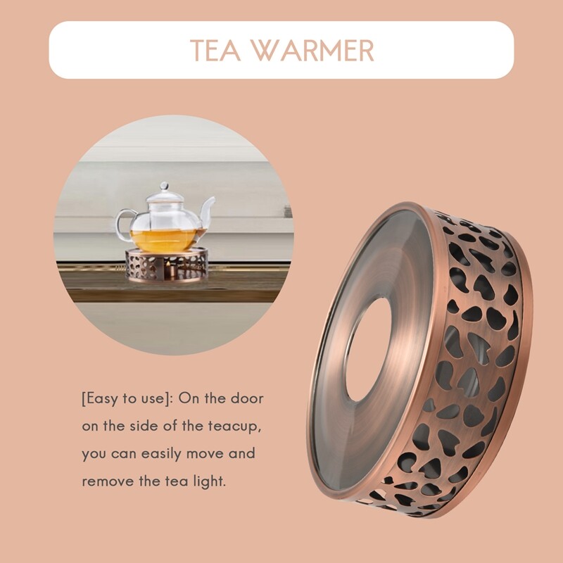 Durable Stainless Steel Tea Warmer, Heating Base, Teapot, Warm Tea ...