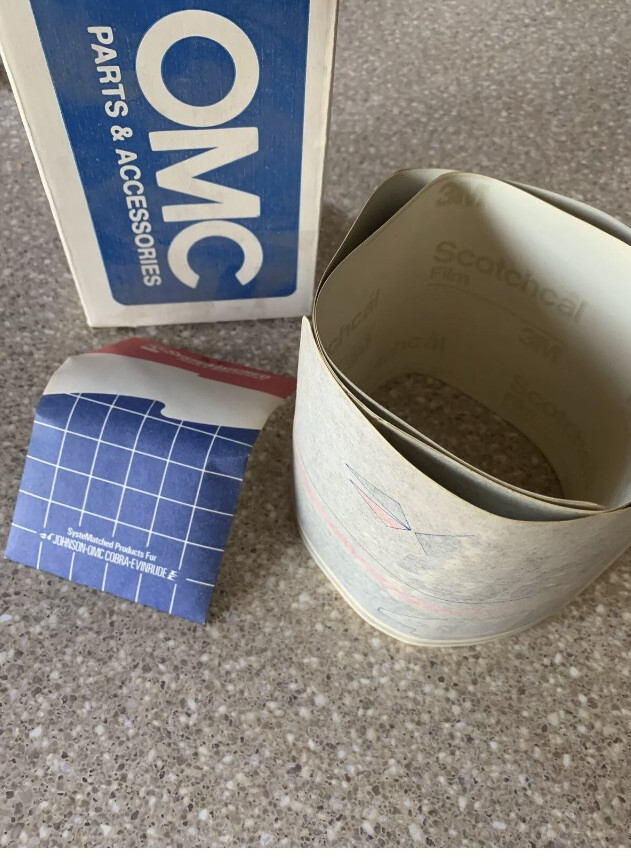 Genuine OMC Decal Set 398967 OMC94 for sale online | eBay