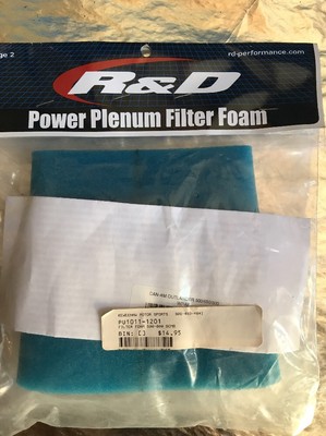 Power Plenum Filter Foam 500-800 Bomb | eBay