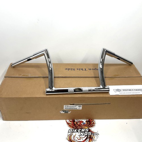 NOS Genuine Harley 2015-2023 Road Glide Chrome Chizeled Lo Handlebar ...