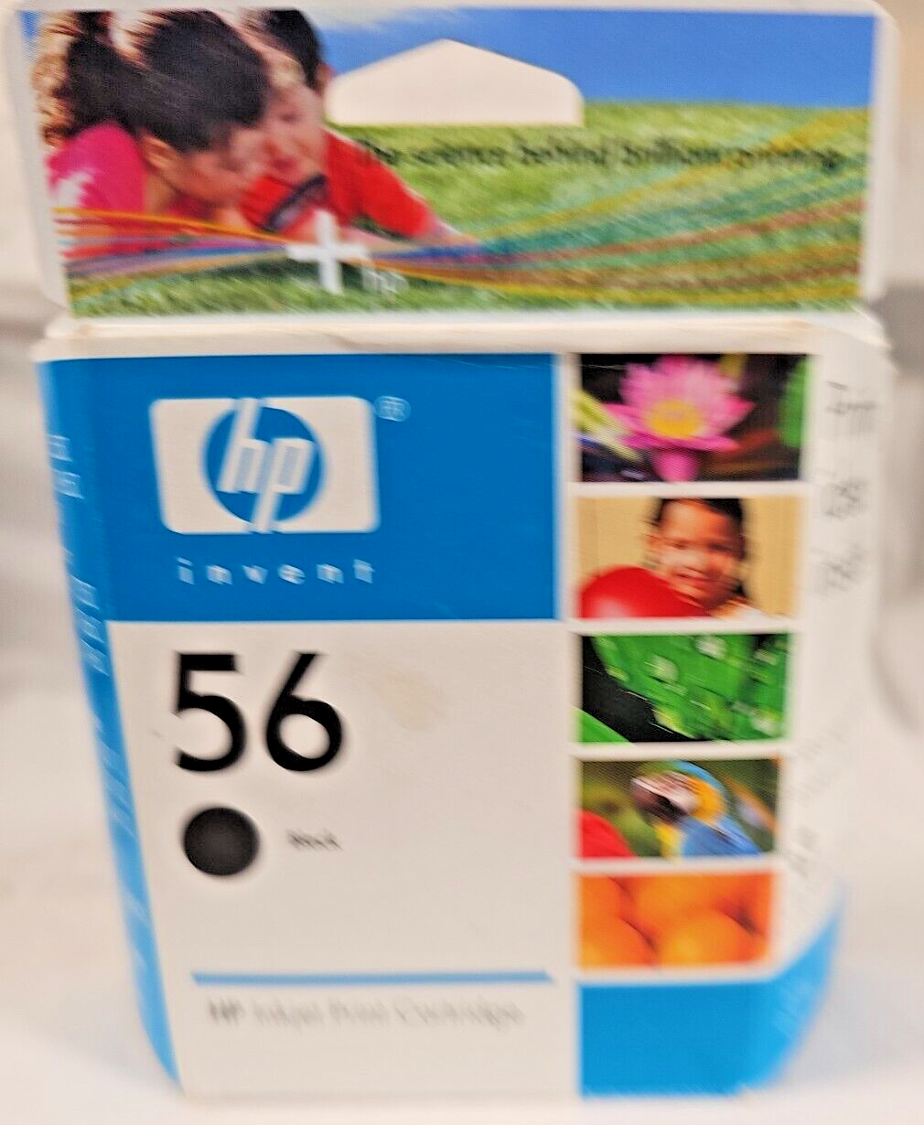 HP 56 (C6656AN#140) Black Ink Cartridge Exp. Apr 2007 725184712326| eBay