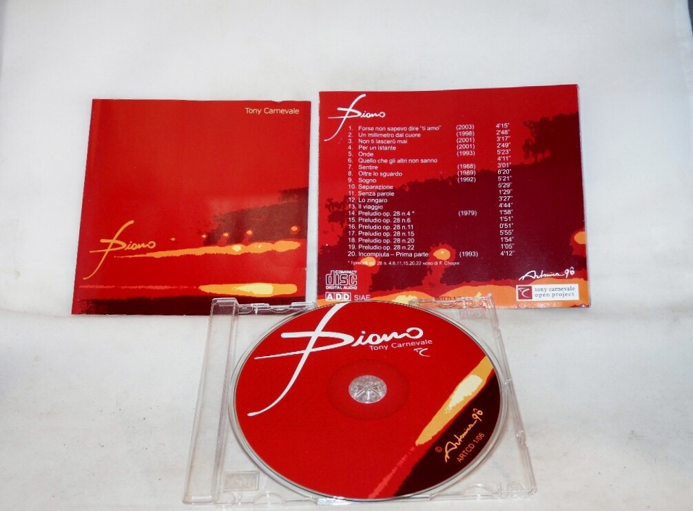 Tony Carnevale - Piano CD - ARTCD 1/06 ** Free Shipping** | eBay