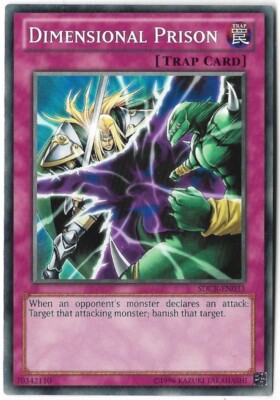 Yu-Gi-Oh!, Cyber Dragon Revolution, Dimensional Prison SDCR-EN033 | eBay