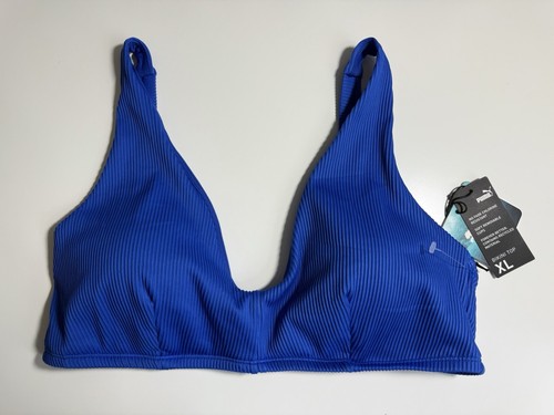 Puma Royal Blue Bikini Top Size XL Adjustable Straps, Hook back ...
