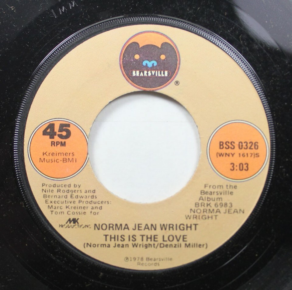 Soul 45 Bearsville Records - Saturday (Edit) / This Is Love On ...