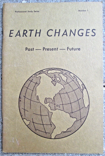 1965 Earth Changes Edgar Cayce Professional Studies Series Number 1