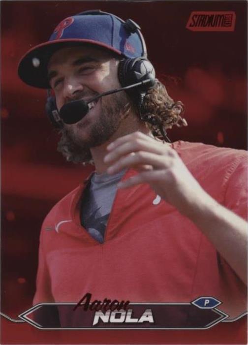 2024 Topps Stadium Club - Aaron Nola #295 Red Foil for sale online | eBay