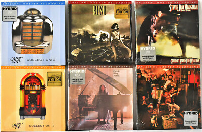 MOBILE FIDELITY SACD ULTRADISC UHR #6 COLLECTION LOT f) POP-ROCK ...