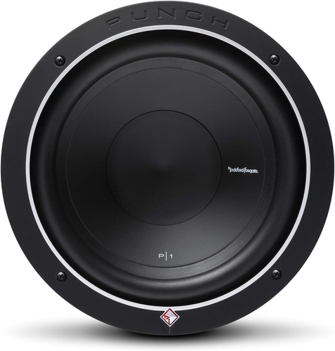 P1S2-10 Punch P1 SVC 2-Ohm 10-Inch 250 Watt RMS 500 Watt Peak Subwoofer ...
