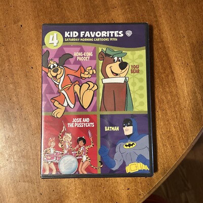 4 Kid Favorites: Saturday Morning Cartoons 1970s (DVD, 2012, 2-Disc Set ...