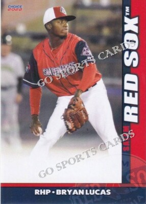 2022 Salem Red Sox Update Bryan Lucas RC Rookie Boston | eBay