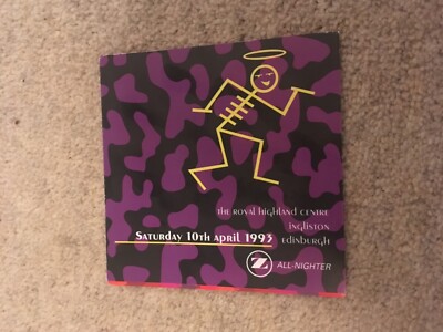 Rezerection 10 April 1993 @ The Royal Highland Centre Rave Flyer Flyers ...