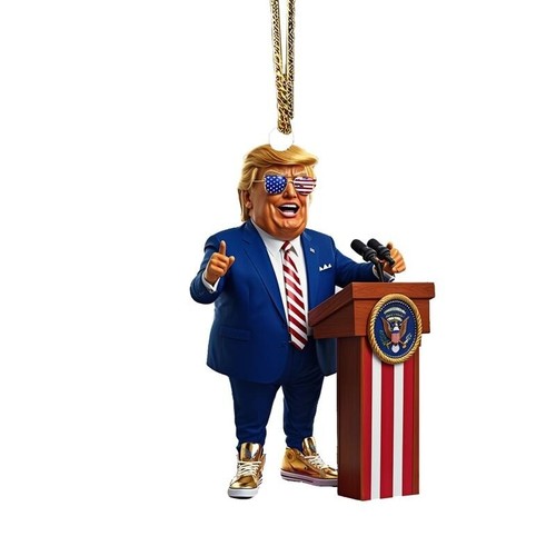 Donald Trump MAGA Christmas Ornament, Donald Trump President 2024 ...