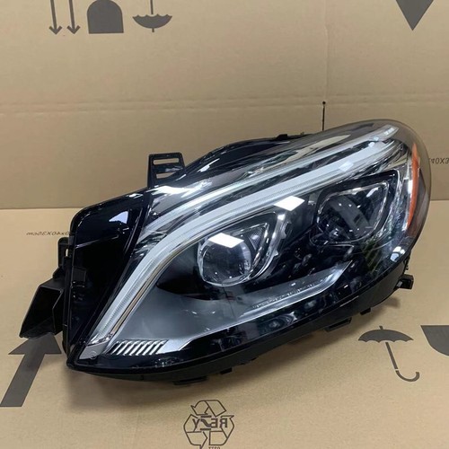 US Mercedes Benz W166 GLE500 LED Left Headlight X166 2016 2017 2018 ...