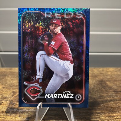 2024 Topps Update Nick Martinez #US255 Blue Foil /999 - Cincinnati Reds ...