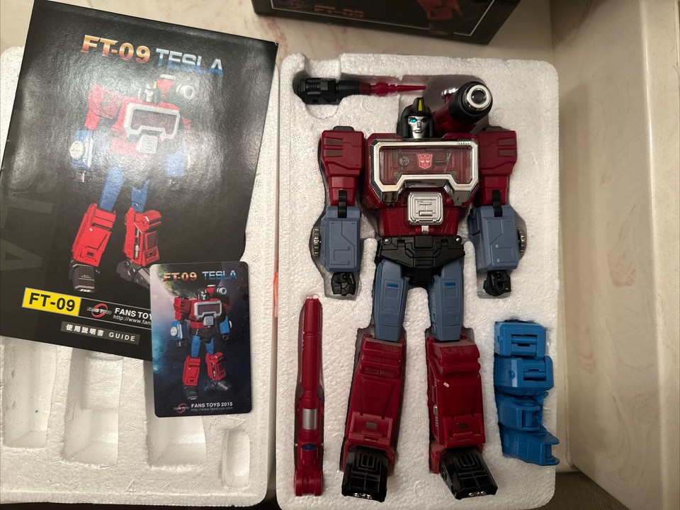 US SELLER Fans Toys FT-09 Tesla 1.0 (Transformers 3rd Party Preceptor ...