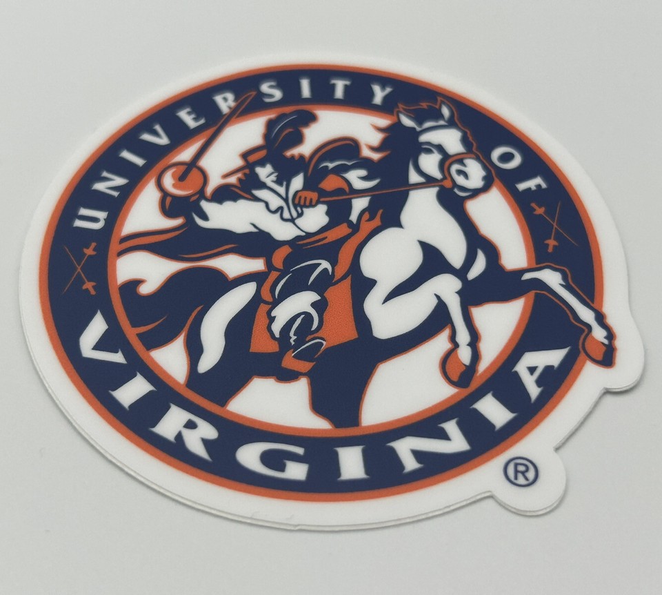 University of Virginia Vintage 90s Sticker University Vinyl Outdoor ...