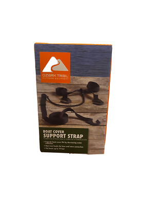 Ozark Trail Boat Cover Support Strap for Boats Up to 19 feet, Black in ...