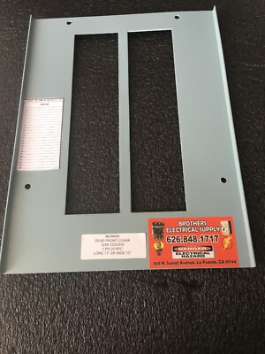 MURRAY DEAD FRONT COVER 125A 120/240V 1 PH 20 SPC LONG 13 3/8 WIDE 10 ...