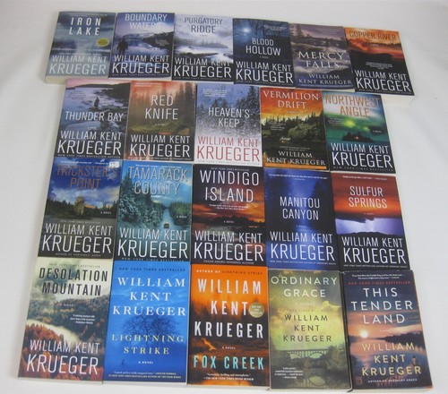 William Kent Krueger Lot 21 Paperbacks including 19 Cork O'Connor ...