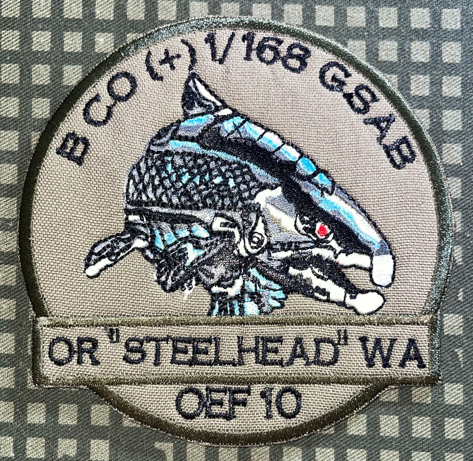 US Army B Co,1st Battalion GSAB 168th Aviation Regiment OEF 10 Patch ...