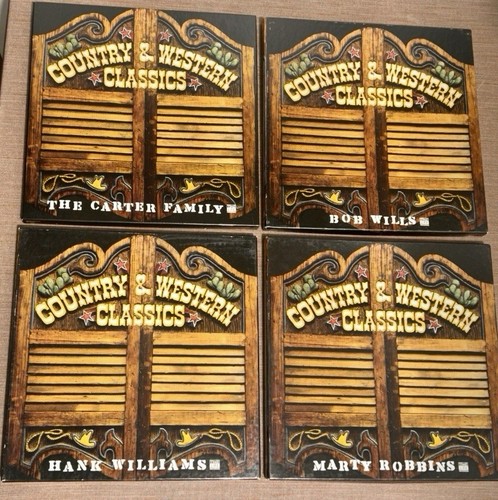 Time Life Country & Western Classics – 4 NM Box Sets – Hank Williams ...