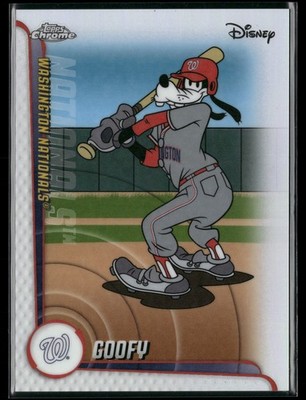 2025 Topps Chrome Update #MLBA-23 Goofy Mickey And Friends | eBay