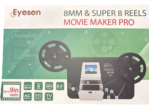 8mm & Super 8 Reels to Digital MovieMaker Film Scanner/Converter 2.4 ...