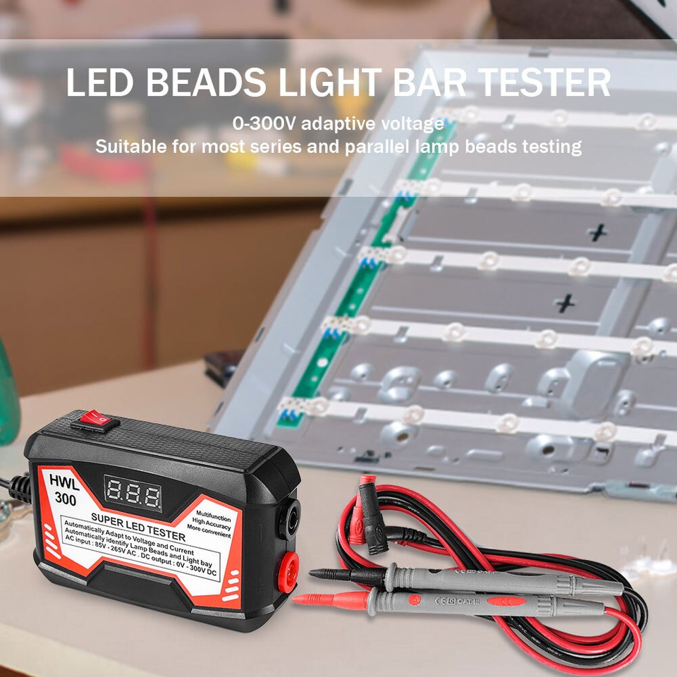 LED Strip Tester 0-300V Lamp Strip Tester Measurement Instruments (EU ...