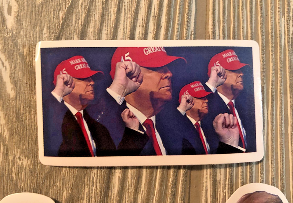 President Trump Lot of 4 stickers - US President Washington DC Decals ...