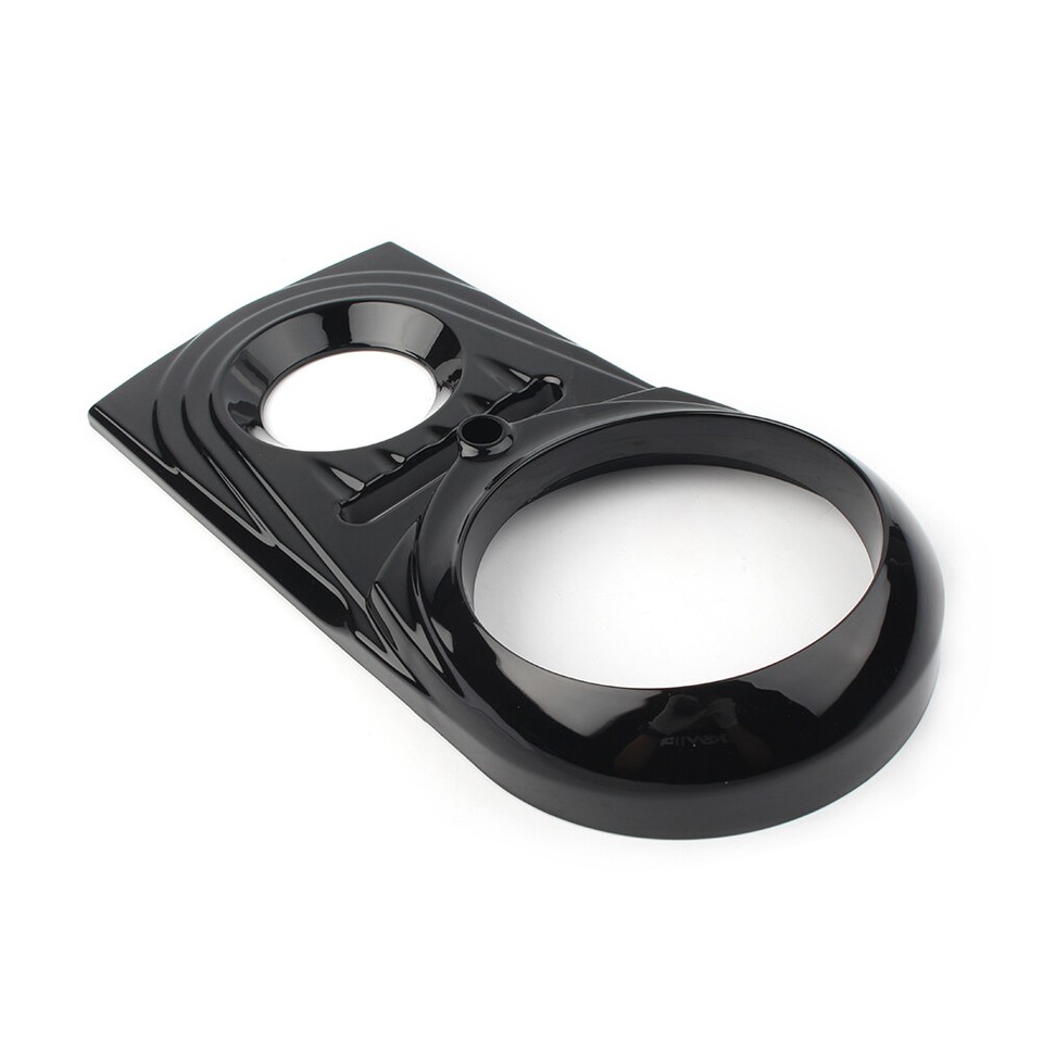 USA Dash Panel Insert Cover For Harley Dyna Wide Glide Softail Custom ...