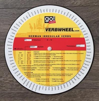 German Irregular Verb Wheel A-Z | eBay